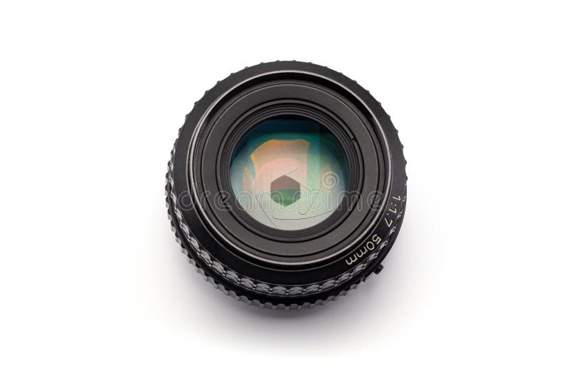 50mm camera lens stock image. Image of camera, millimeter - 23778021
