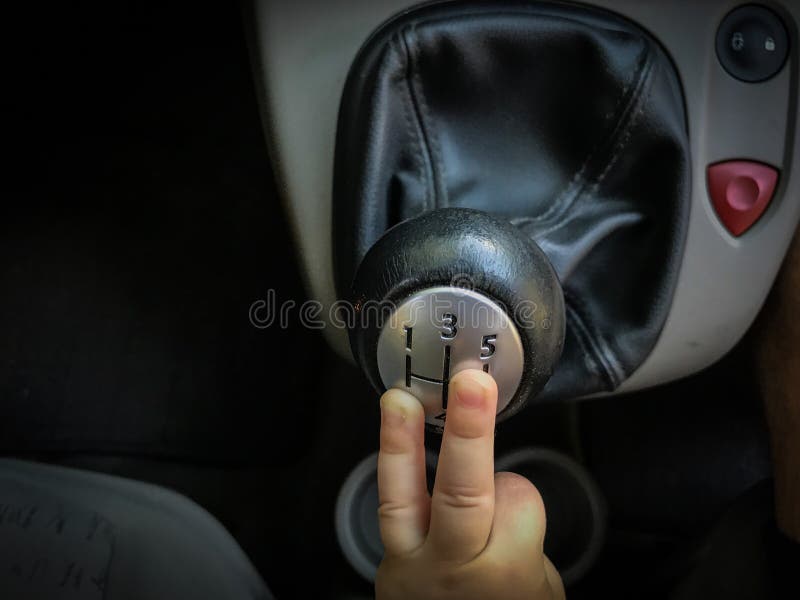 Manual gearshift stock image. Image of child, gear, changing - 120724731
