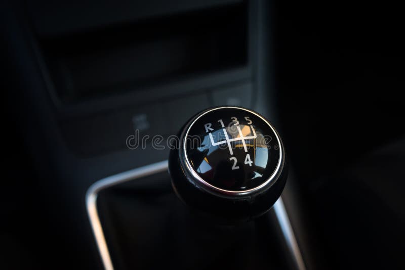Manual gearshift lever stock image. Image of interior - 85639157