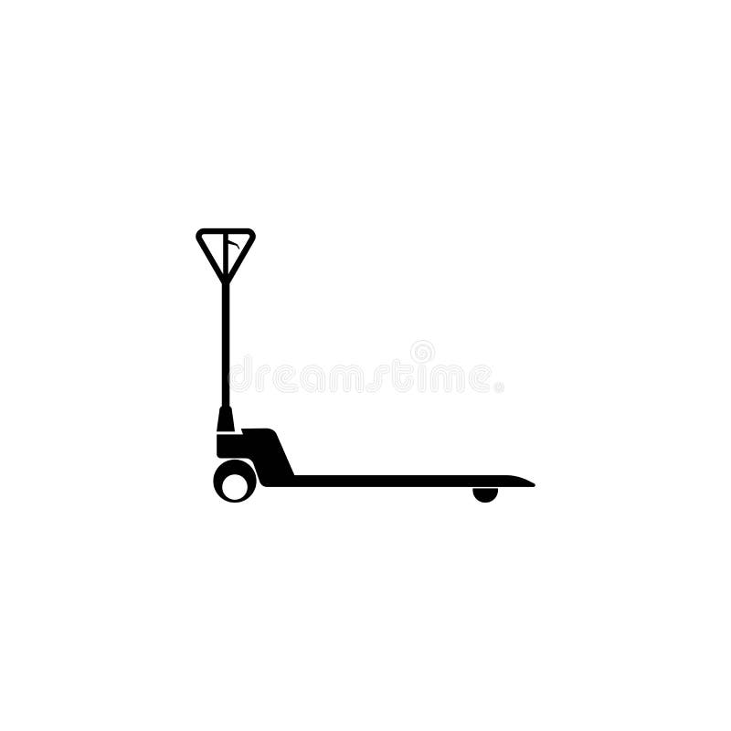 Hand Pallet Lift Icon Stock Illustrations – 220 Hand Pallet Lift Icon ...