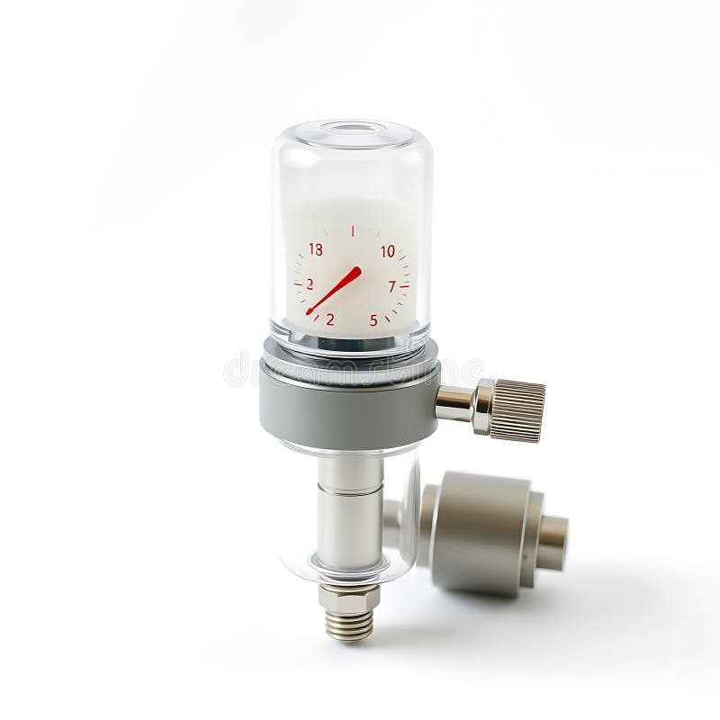 A Manual IV Flow Regulator with Adjustable Clamps Placed on a Clean ...