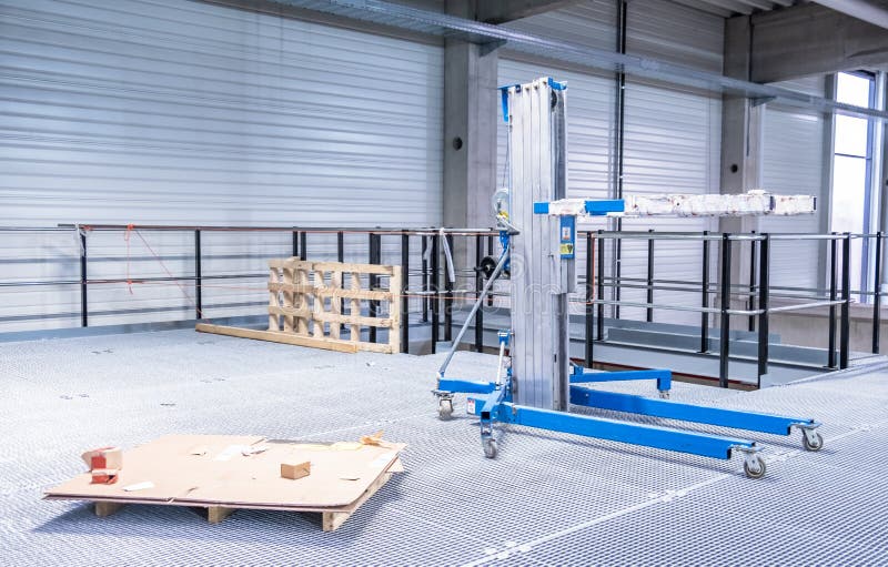 Manual lifting tool stock image. Image of standing, responsibility ...