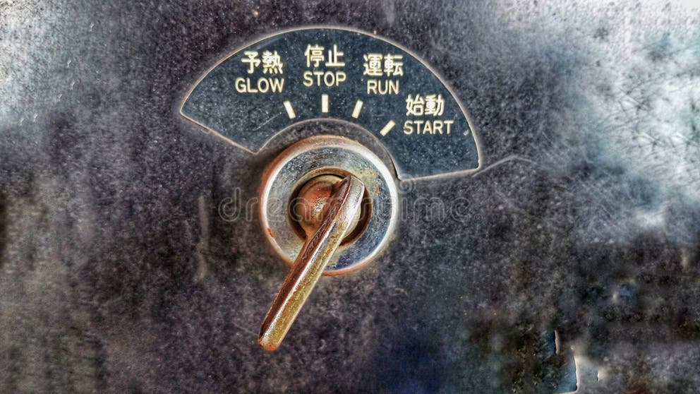 Manual Panel on the Generator Engine To Start and Control According To ...