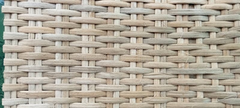 Manual rattan webbing stock image. Image of webbing - 281592455