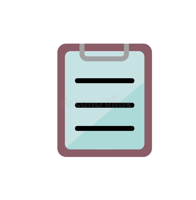 Manual, Technical Report Vector Icon Stock Vector - Illustration of ...