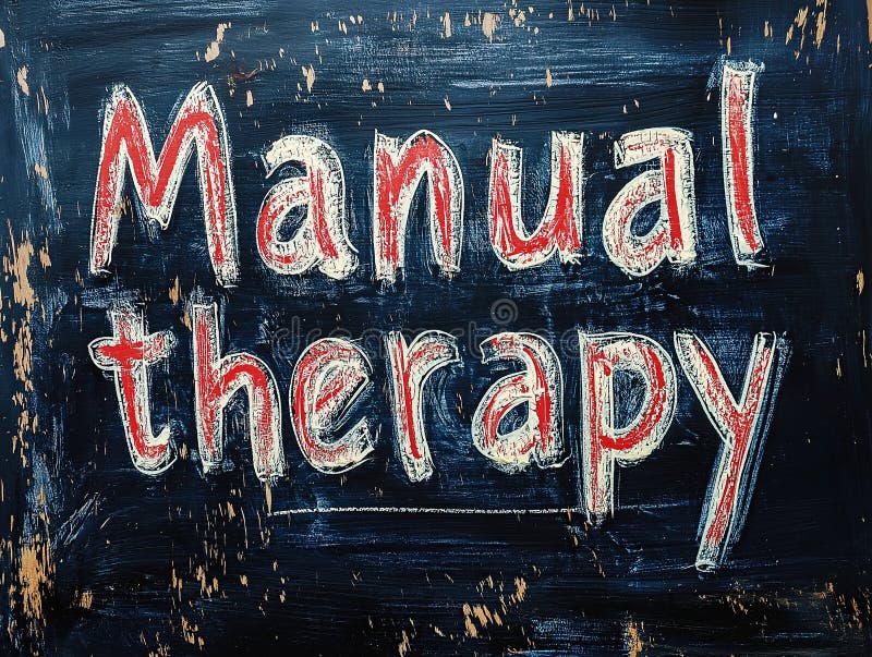 Manual Therapy Text Written Blackboard Stock Photos - Free & Royalty ...