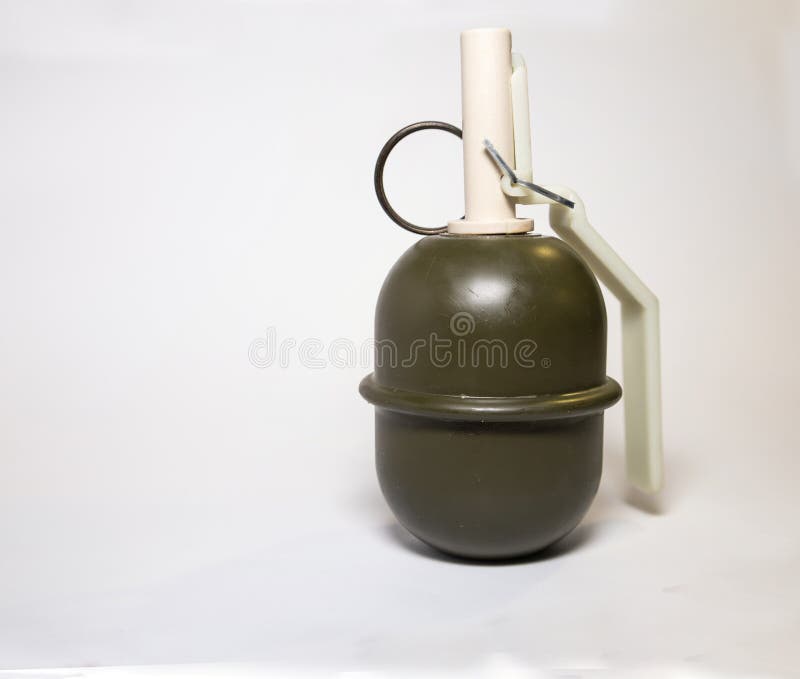 A Manual Training Imitation Grenade Stands Stock Image - Image of ...
