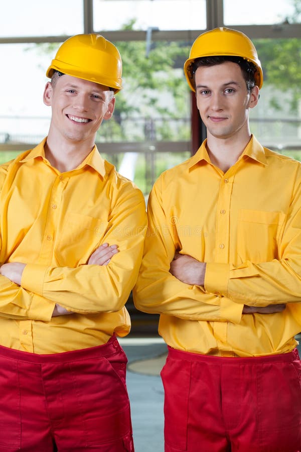 Manual Workers Crew In Warehouse Stock Image - Image of arrangement ...