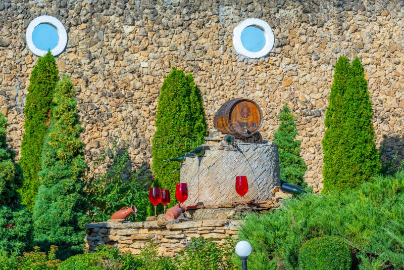 Manuc Bey Mansion at Hincesti in Moldova Stock Image - Image of ancient ...