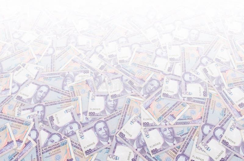 Manuel a Roxas on 100 Piso Philippines Money Bill Close Up Pattern ...