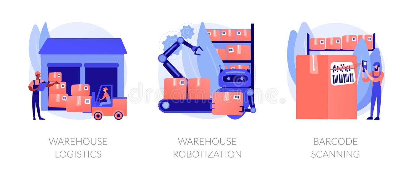Warehouse Automation Icon Stock Illustrations – 1,131 Warehouse ...