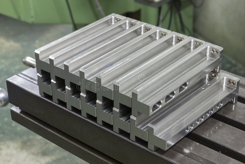 Manufacture Stainless Steel Array on Steel Table Stock Image - Image of ...