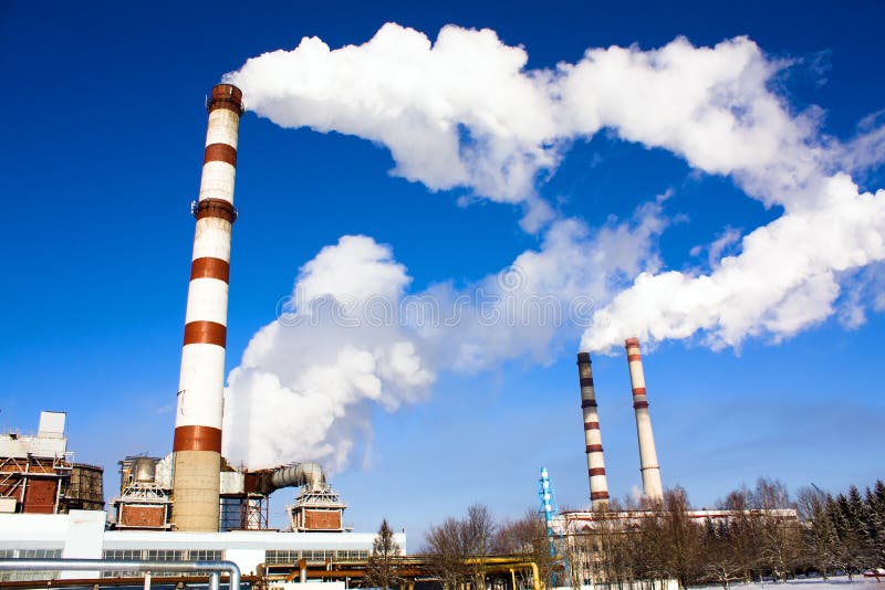 Manufactures stock image. Image of smog, danger, pipes - 22430283