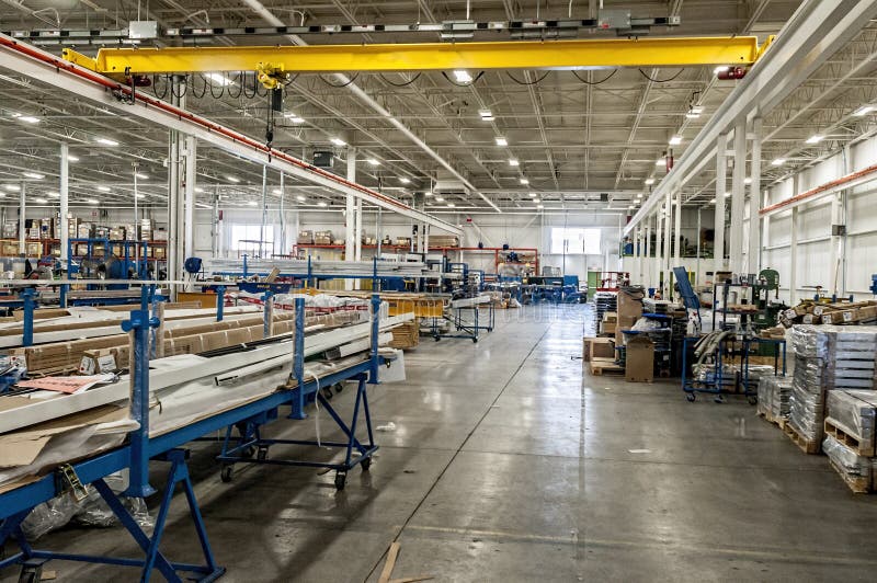 Manufacturing and Assembly Factory Editorial Stock Photo - Image of ...