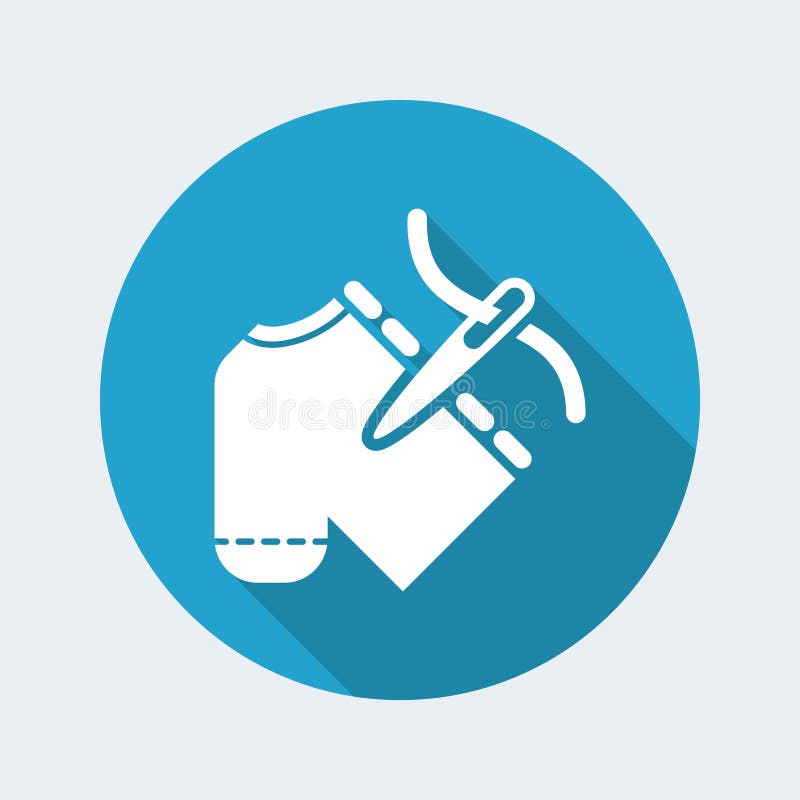 Manufacturing Clothing Icon Stock Vector - Illustration of ...