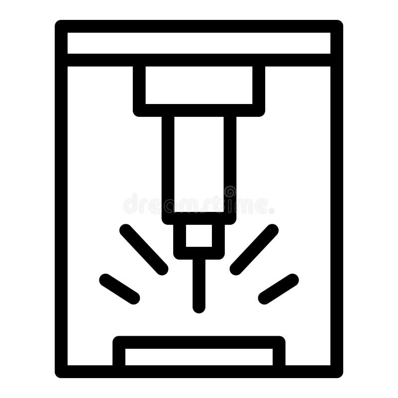 Cnc Router Icon Outline Stock Illustrations – 126 Cnc Router Icon ...