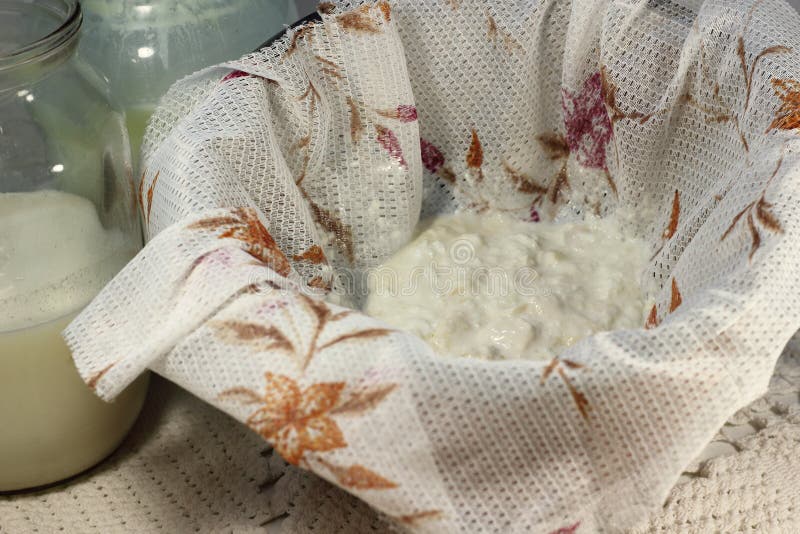 Manufacturing Cottage Cheese Stock Image - Image of milk, warm: 63047363