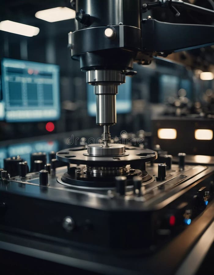 A Manufacturing Facility Showcases Advanced Milling Processes with a ...