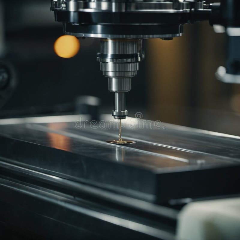 A Manufacturing Facility Showcases Advanced Milling Processes with a ...