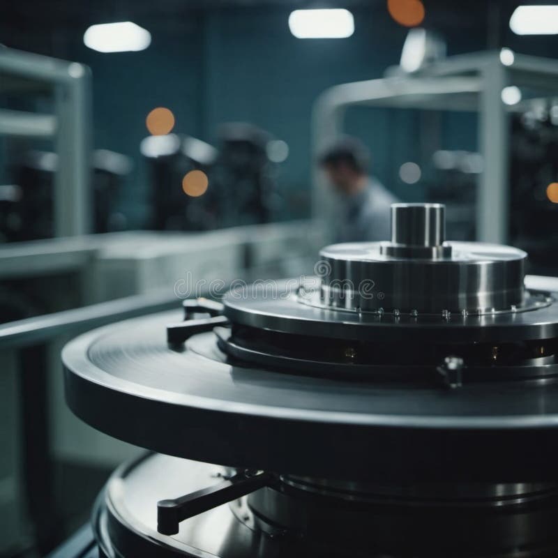 A Manufacturing Facility Showcases Advanced Milling Processes with a ...