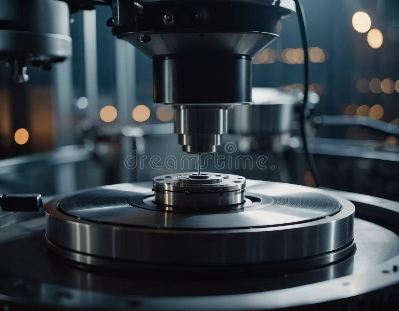 A Manufacturing Facility Showcases Advanced Milling Processes with a ...