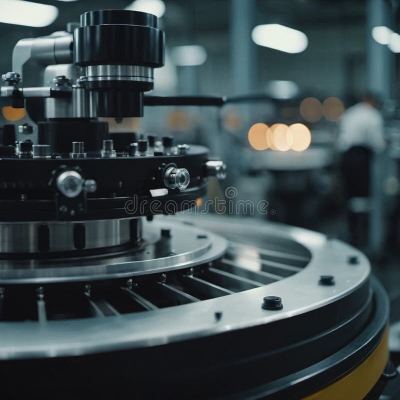 A Manufacturing Facility Showcases Advanced Milling Processes with a ...