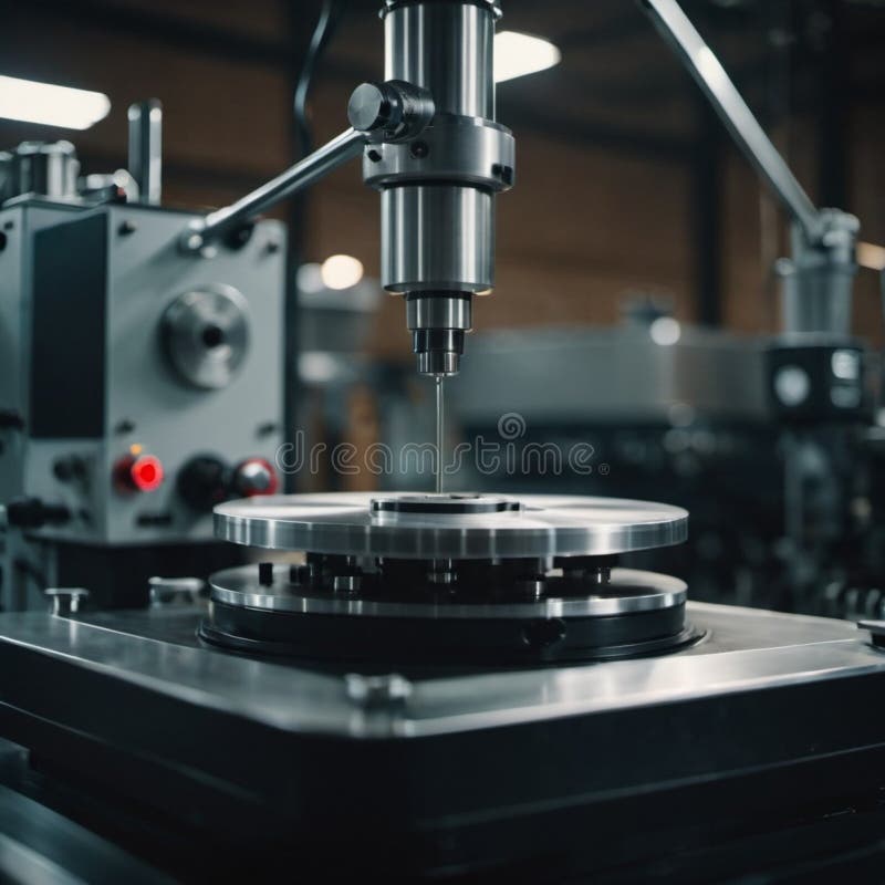 A Manufacturing Facility Showcases Advanced Milling Processes with a ...