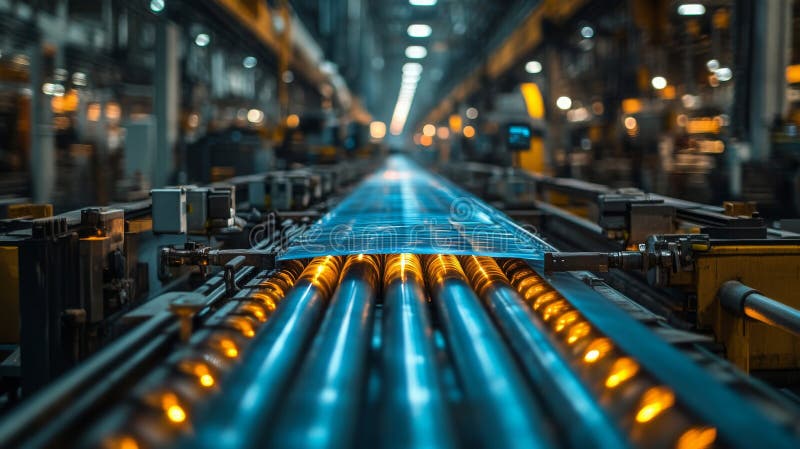 Renewable Energy Manufacturing Process in a Factory Setting with ...