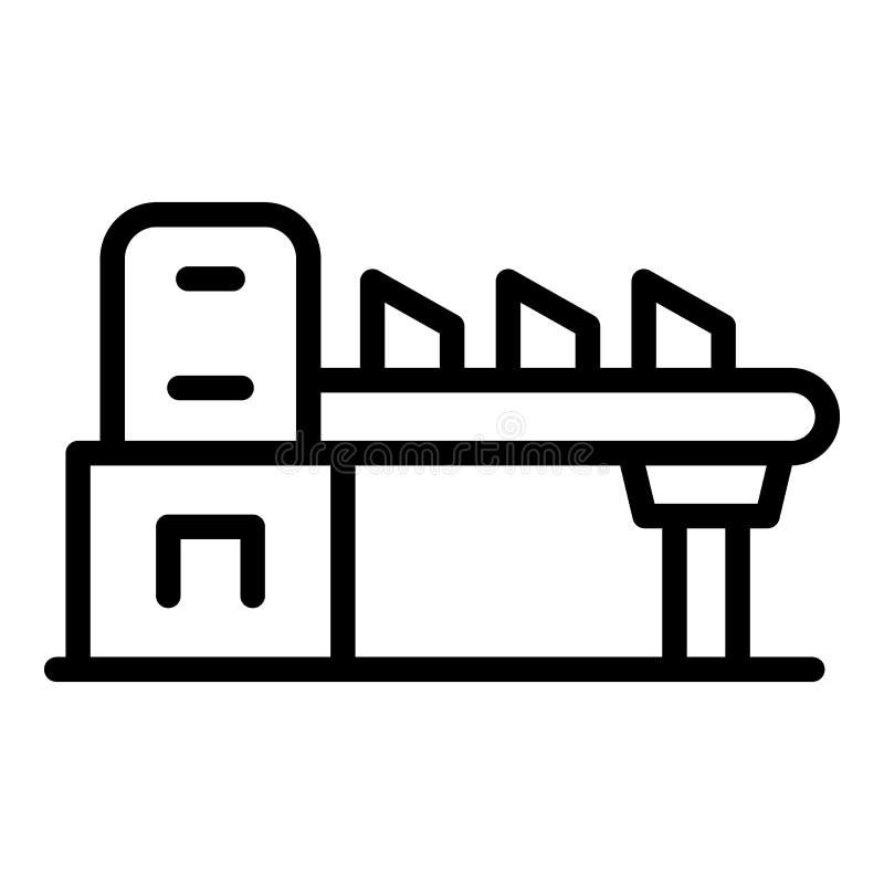 Manufacturing Flow Icon Outline Vector. Factory Process Stock Vector ...