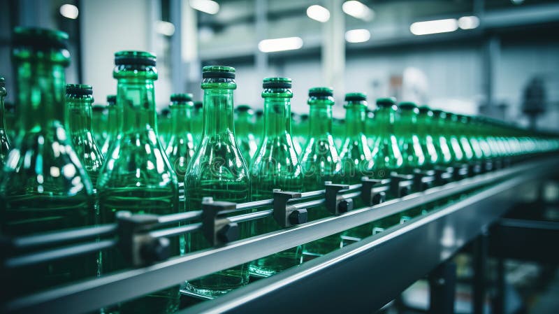 Manufacturing Industry Conveyor Belt-type Beverage Bottle Products ...