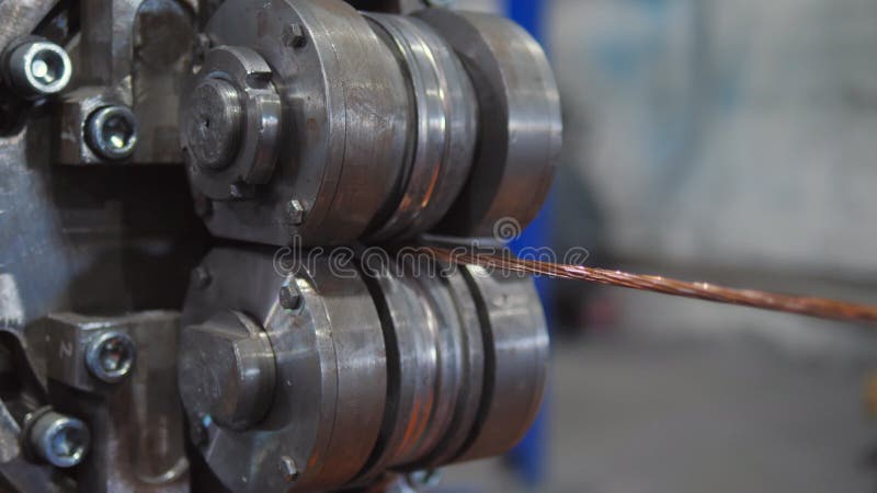 The Manufacturing Process of Electrical Cable Made from Copper Wire ...