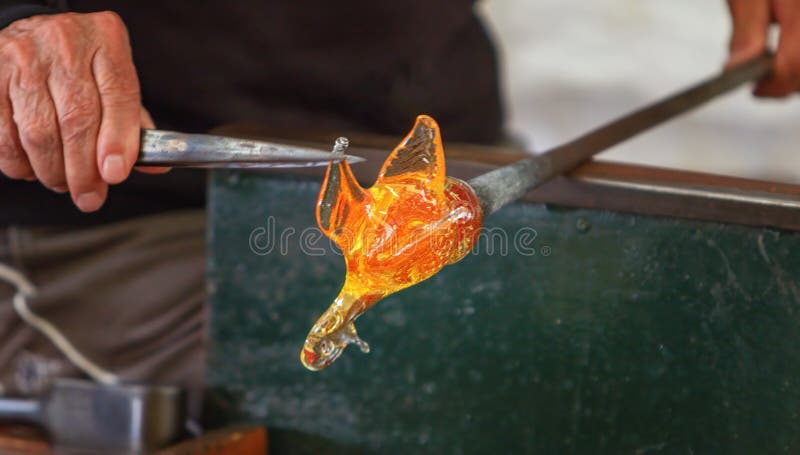 Manufacturing Process and Modeling of a Glass Figure, Murano, Venice ...