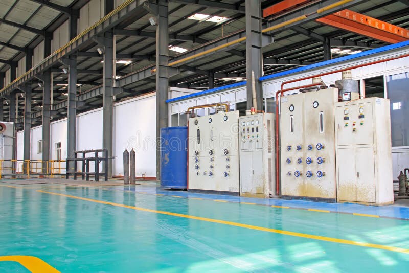 Manufacturing Production Workshop in a Factory Stock Photo - Image of ...