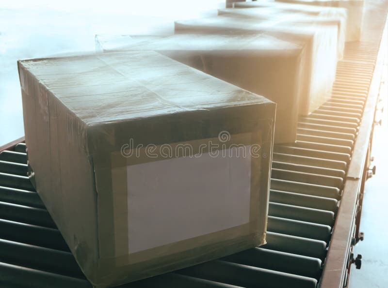 Factory Worker Sorting Cardboard Boxes Stock Photos - Free & Royalty ...