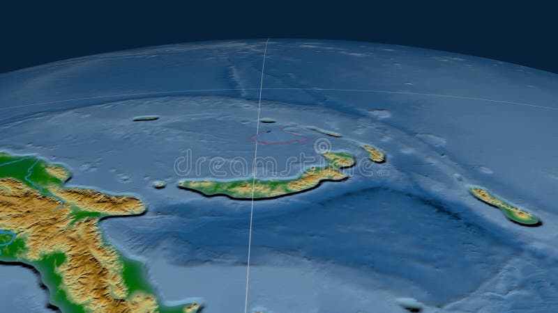 Manus Plate Outlined - Physical Stock Illustration - Illustration of ...