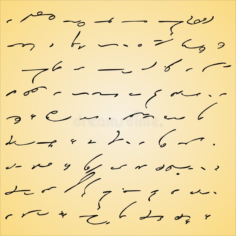 Manuscript stock vector. Illustration of black, author - 2606014