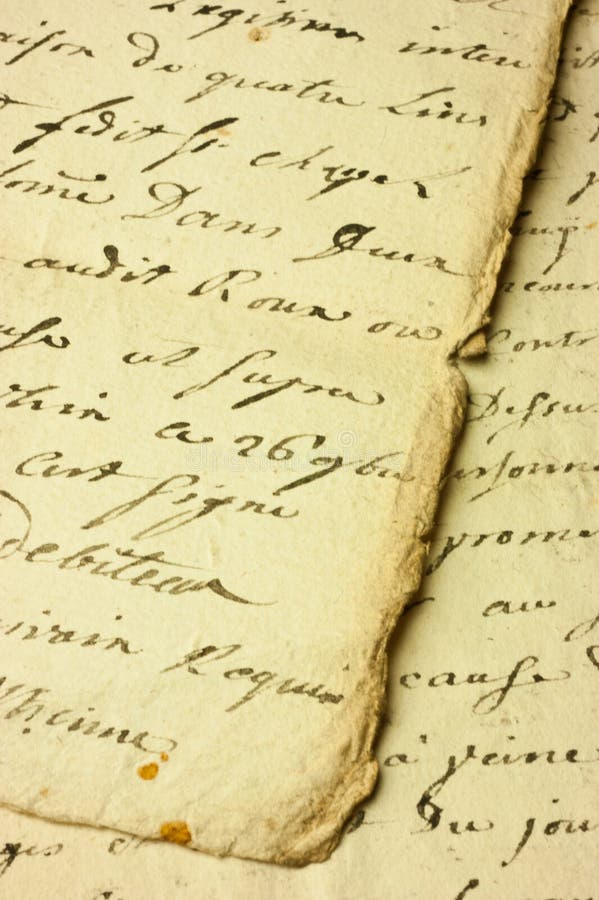 Manuscript stock image. Image of parchment, style, diary - 31840397