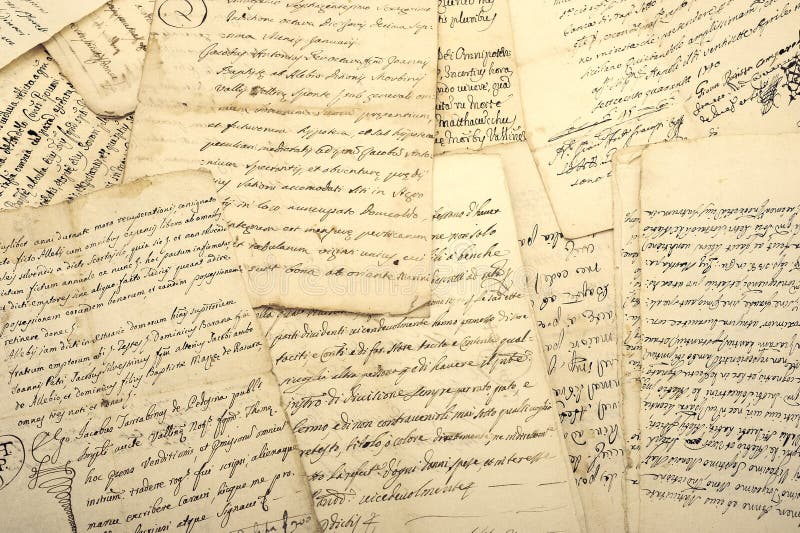Manuscripts stock image. Image of papers, message, paper - 29509247