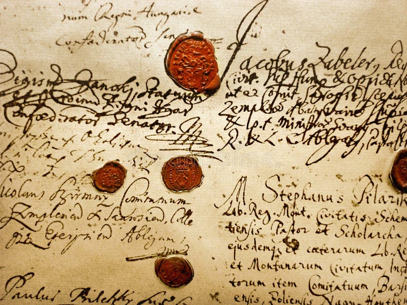 Vieux manuscrit photo stock. Image du carte, lettre, fond - 17681950