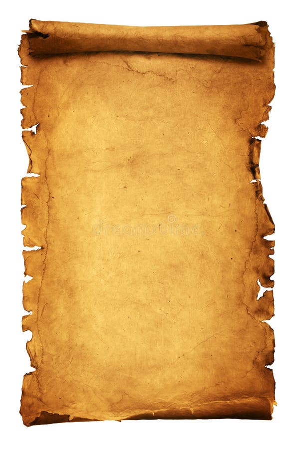 Manuscrito antigo isolado foto de stock. Imagem de manuscrito - 11709464