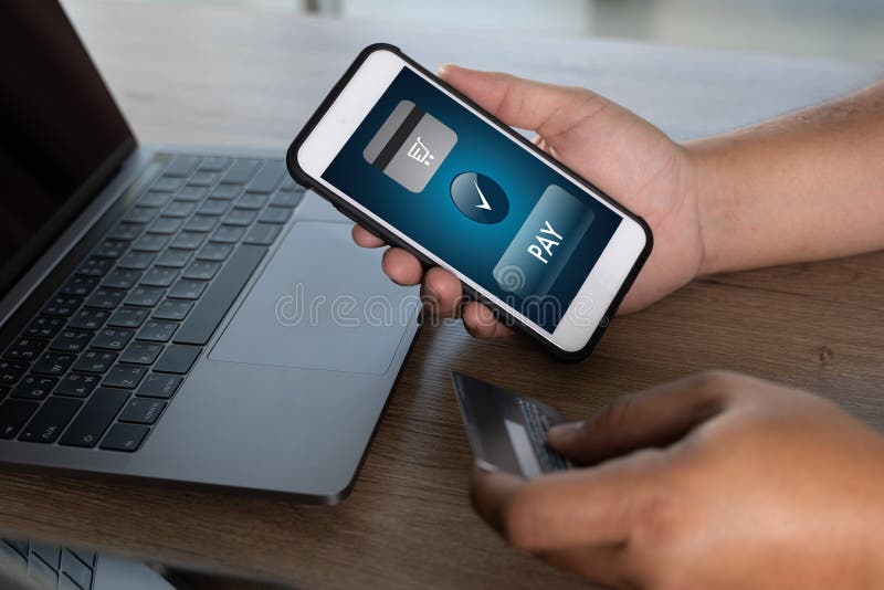 Manusing Smart Phone Payment and Mobile Payments Online Shopping Retail ...