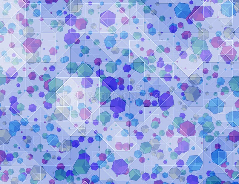 Many Abstract Geometric Figures Backgrounds Stock Illustration ...