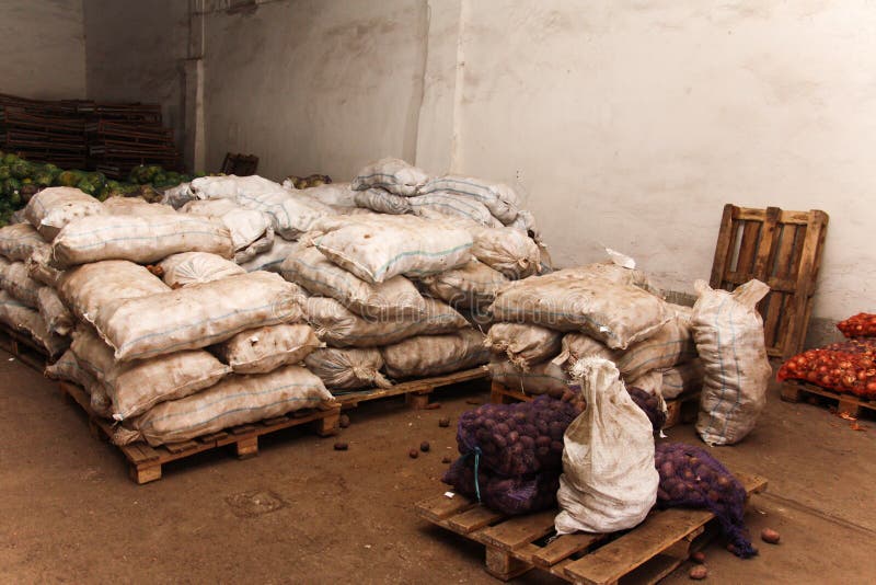 Food warehouse in the army stock image. Image of rice - 100807445