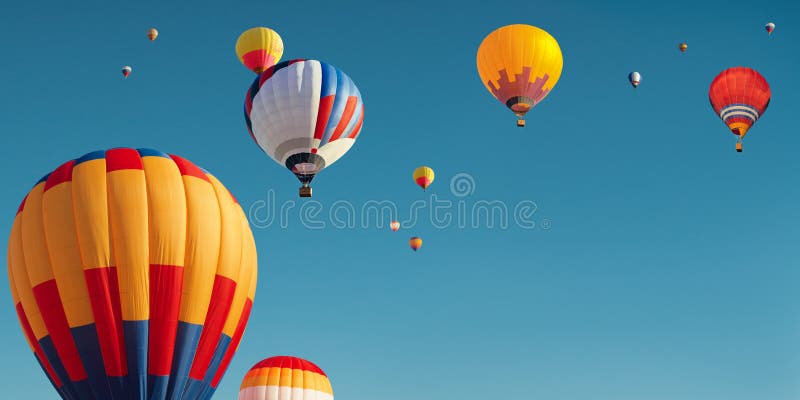 Many balloons stock image. Image of soar, clouds, process - 42954559