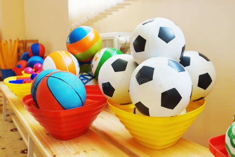 Playroom in a kindergarten stock photo. Image of playroom - 28802508