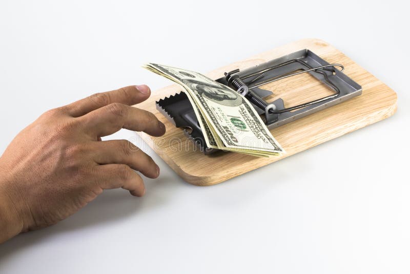 Money Mouse Trap Business Finance Speculative Stock Photo - Image of ...