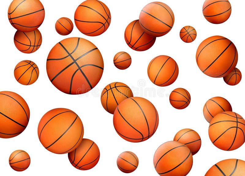 Many Basketball Balls Stock Illustrations – 258 Many Basketball Balls ...