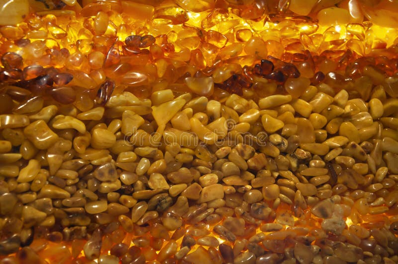 Many Beautiful Amber Stones As a Texture or Background. Amber Wall ...