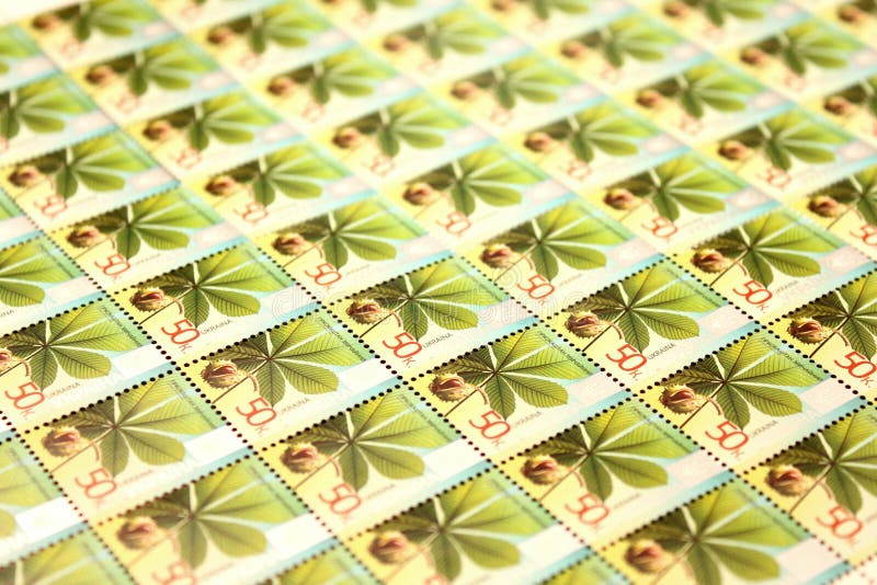 Many Beautiful Modern Postage Stamps Closeup Stock Photos - Free ...