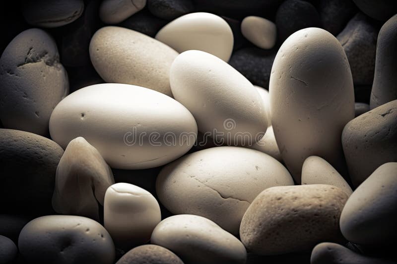 Many Beautiful White Stones in Soft Tones for Use As Wallpaper ...